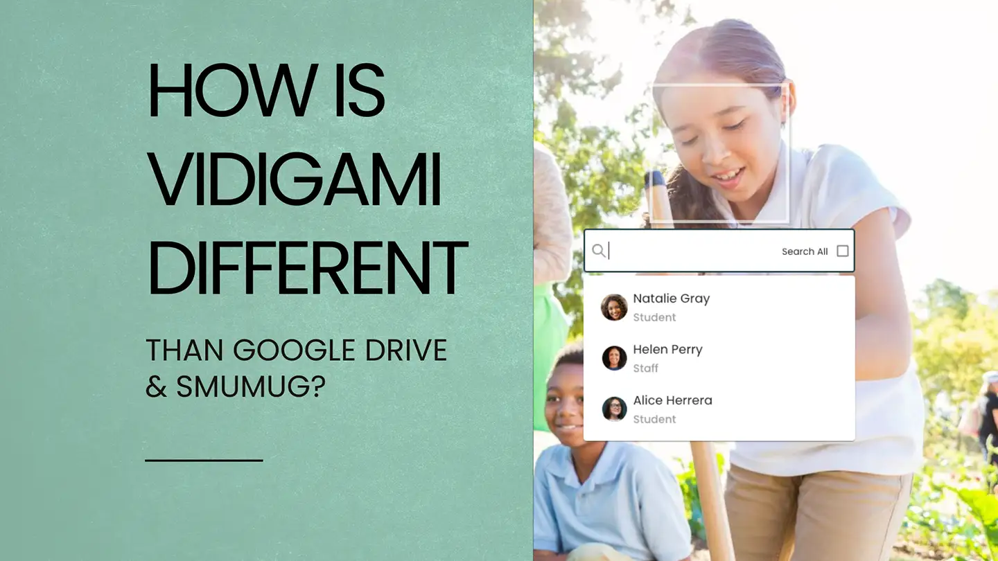 How is Vidigami different from Google Drive and SmugMug. - Vidigami